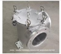 China Straight-Through Seawater Filter Seawater Filter Modle：BLS150 CBM1061 Carbon Steel Hot-Dip Galvanized Body for sale