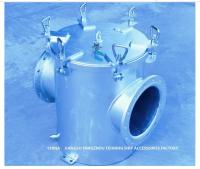 China Main Seawater Filter Main Seawater Filter AS250 CB/T497-94 Carbon Steel Hot Dip Galvanized Body for sale