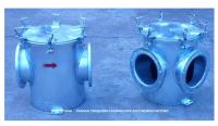 China Sea Water Strainers AS250 Cb/T497 For Bilge Fire Pump Inlet Material Carbon Steel Galvanized for sale