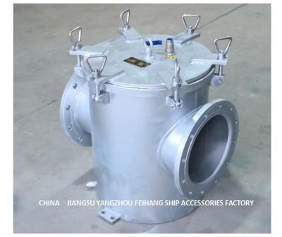 China High Level Subsea Gate Seawater Filter Body Carbon Steel Galvanized Filter Cylinder Stainless Steel AS350 Cb/T497-2012 for sale
