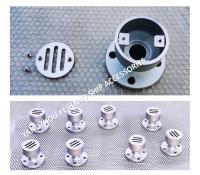 China Marine Circular Flange Deck Leakage Port , Marine Circular Flange Floor Drain YB40 CB/T3885-2004 for sale
