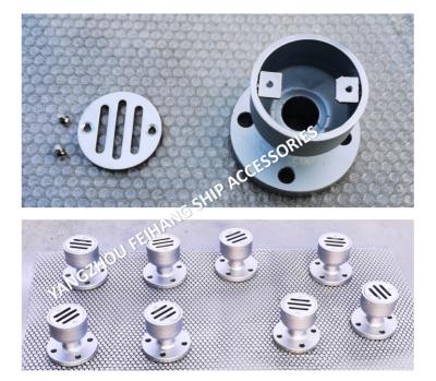China Marine Circular Flange Deck Leakage Port , Marine Circular Flange Floor Drain YB40 CB/T3885-2004 for sale