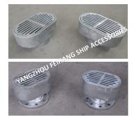 China TBS80 CB/T3885-2004 Deck Leakage Port Oval Deck Leakage Port Carbon Steel Hot Dip Galvanizing for sale
