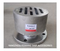 China Marine Carbon Steel Galvanized Water Sealed Deck Leakage Port SAS50 CB/T3885-2014 for sale