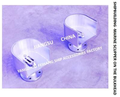 China Marine Wall Mounted Leakage Outlet FS40 Cb/T4368-2015 Carbon Steel Hot Dip Galvanizing for sale