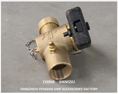 China China Sounding Self-Closing Valve Supplier Counter Weight • Cap & Chain Model DN40 Cb/T3778 for sale
