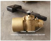 China SOUNDING SELF CLOSING VALVE TECHNICAL DATA FOR DN65 CB/T3778 MATERIAL-BRONZE WITH COUNTERWEIGHT for sale