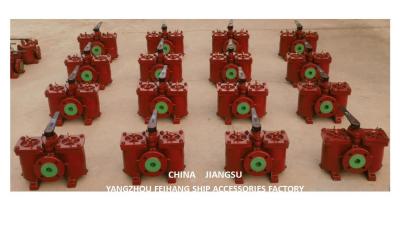 China Double Crude Oil Filter A50-0.16/0.09 Cb/T425-94  For Fuel Oil Separator Imported for sale