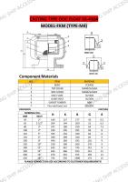 China FKM-Type Air Vent Head FKM Type Air Vent Cap / Air Pipe Head Technical Data for sale