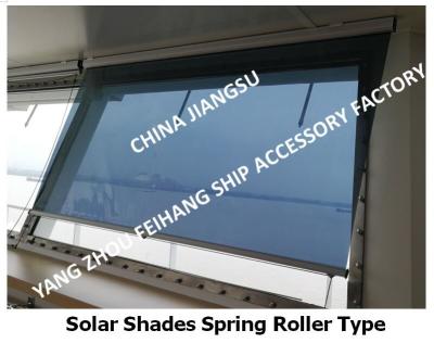 China Marine Solar Shades Spring Roller Type IMPA150721 The Automatic Positioning And Operation Of The Spring Are Convenient for sale