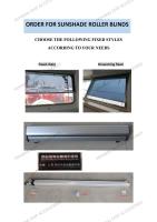 China IMPA150721-Solar Shades Spring Roller Type The Automatic Positioning And Operation Of The Spring Are Convenient for sale