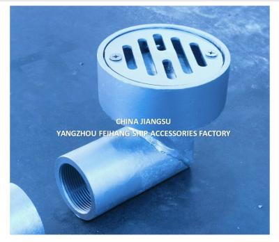 China Heavy Wall Deck Drain, Angled Type, Dn40, Thread End (Female G 1 1/2