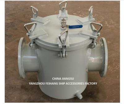 China Model As125 CBM1061-81 Straight Through Type Sea Water Strainers  Body Galvanized, With Stainless Steel Filter Cartridge for sale