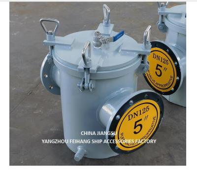 China Marine Seawater Strainers Model AS125 CBM1061 Body Galvanized, Screen Stainless Steel & China Supplier - FeiHang for sale