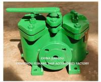 China Cast Iron Flange Double Fuel Strainers & Duplex Oil Filter (Including Filter Elements) Model-As 25-0.25/0.16 Cb/T425 - 94 for sale