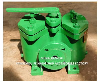 China Cast Iron Flange Double Fuel Strainers & Duplex Oil Filter (Including Filter Elements) Model-As 25-0.25/0.16 Cb/T425 - 94 for sale