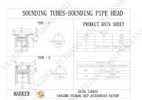 China DN40-DN150 Stainless Steel Sounding Tubes Stainless Steel Sounding Heads for sale