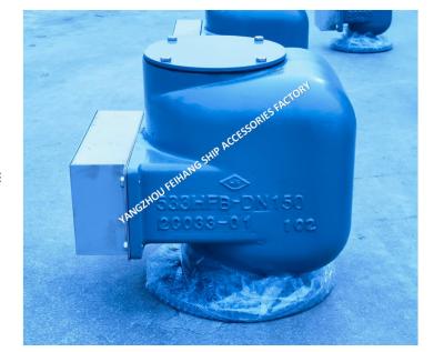 China 533HFB-150 AIR PIPE HEAD WITH FIRE NET FOR WATER TANK FLOAT TYPE FLANGE CONNECTION for sale