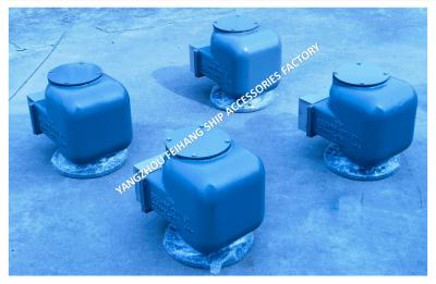 China FLANGE CAST IRON 533HFB-150A MARINE AIR VENT HEAD FLOAT TYPE FOR BALLAST TANK BREATHABLE CAP WITH FIRE NET for sale