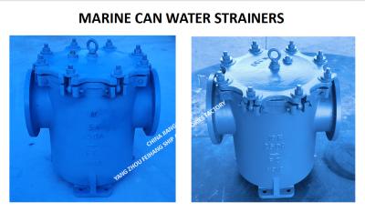 China 5K-300A Can Water Strainer S-Type JIS F7121 Body Cast Iron With Stainless Steel Filter Cartridge for sale
