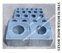 China Carbon Steel Hot Dip Galvanized Bilge Suction Strainer For Bilge Line FH-200A JIS F7206 for sale