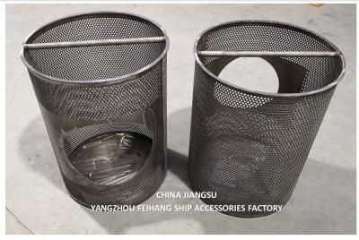 China Marine SUS316 Basket Type Sea Water Strainers Stainless Steel Natural Color for sale