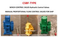 China CSBF-G32 Winch Control Valve Assembly- Hydraulic Control Valves Model CSBF-G32 Size Dn32，Flow 300l/Min，Ppressure 25mpa，Manual Operation for sale