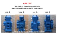 China Pc Control Valves Model CSBF-G32 For Series Hydraulic Circuits MANUAL PROPORTIONAL FLOW CONTROL VALVES FOR SHIPS for sale