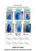 China Performance Parameter Table For 35SFRE-MO25-H4 WINCH CONTROL VALVE & Marine Manual Proportional Flow Direction Compound Valve for sale