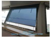 China Marine Solar Shade Roller Blind With Cassette Box- Blind Curtain Box - Aluminum Alloy Film - Silver for sale