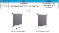 China How To Order For Solar blinds-Solar Shades Spring Roller-Anti glare sunscreen for sale