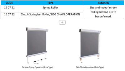 China How To Order For Solar blinds-Solar Shades Spring Roller-Anti glare sunscreen for sale