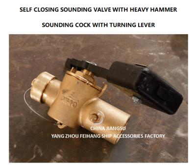 China DIN 86120 Self Closing Cock FH-40A CB/T3778-99 for Sounding Pipe - FeiHang Marine for sale