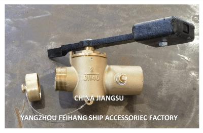 China Self-Closing Sounding Pipe Cock FH-40A CB/T3778 Self-Closing Sounding Pipe valve Pipe PN2.5 Material - Copper  with BSP internal thread end and 360° rotating rod for sale