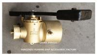 China Bronze Self-Closing Depth Valve Fh-65a Cb/T3778-99 Sounder With Bsp Internal Thread End And 360° Rotating Rod. for sale