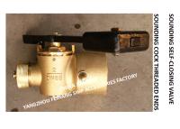 China China Sounding Self-Closing Valve DN65 CB/T3778-99  & SOUNDING COCK THREADED ENDS & Self Closing Cock for Sounding Pipe  Supplier - FeiHang Marine for sale