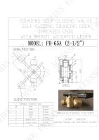 China Technical data for FH-65A CB/T3778-99 SOUNDING SELF-CLOSING VALVE & SOUNDING COCK THREADED ENDSDN65 CB/T3778-99 for sale