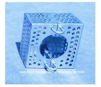 China JIS F7206 SUCTION-ROSE BOX STRAINERS & Strum ROSE BOX STRAINER Carbon steel hot-dip galvanized for sale