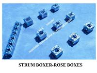 China JIS F7206 SUCTION-ROSE BOX STRAINERS & Strum ROSE BOX STRAINER Carbon steel hot-dip galvanized for sale