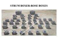 China JIS F7206 SUCTION-ROSE BOX STRAINERS & Strum ROSE BOX STRAINER Carbon steel hot-dip galvanized for sale