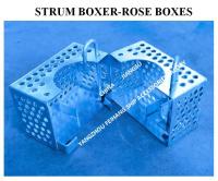 China JIS F7206 SUCTION-ROSE BOX STRAINERS & Strum ROSE BOX STRAINER Carbon steel hot-dip galvanized for sale
