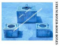 China JIS F7206 SUCTION-ROSE BOX STRAINERS & Strum ROSE BOX STRAINER Carbon steel hot-dip galvanized for sale