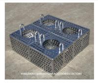 China JIS F7206 SUCTION-ROSE BOX STRAINERS & Strum ROSE BOX STRAINER Carbon steel hot-dip galvanized for sale