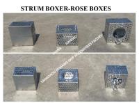 China JIS F7206 SUCTION-ROSE BOX STRAINERS & Strum ROSE BOX STRAINER Carbon steel hot-dip galvanized for sale