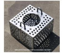 China JIS F7206 SUCTION-ROSE BOX STRAINERS & Strum ROSE BOX STRAINER Carbon steel hot-dip galvanized for sale