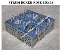 China JIS F7206 SUCTION-ROSE BOX STRAINERS & Strum ROSE BOX STRAINER Carbon steel hot-dip galvanized for sale