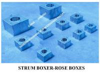 China JIS F7206 SUCTION-ROSE BOX STRAINERS & Strum ROSE BOX STRAINER Carbon steel hot-dip galvanized for sale