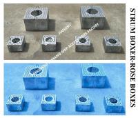 China JIS F7206 SUCTION-ROSE BOX STRAINERS & Strum ROSE BOX STRAINER Carbon steel hot-dip galvanized for sale