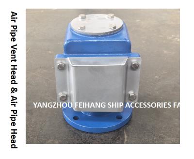 China Air Pipe Vent Head Fh-65a Flange (4 Holes) Diameter Is 155mm And Pcd 130mm Cast Iron Body With Stainless Steel Float And Stainless Steel Fireproof Mesh for sale