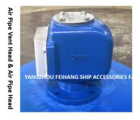 China FLOATING DISC TYPE AIR PIPE HEAD FOR OIL TANK (with fire net)DN65 CBM1061 AIR VENT HEAD for sale